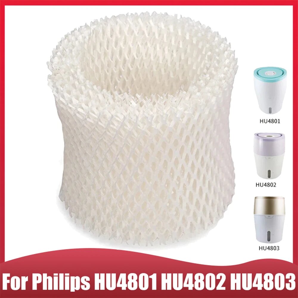 1 шт. для Philips HU4801 HU4802 HU4803 фильтры увлажнителя, фильтр бактерий и накип, высокоэффективные аксессуары для фильтров