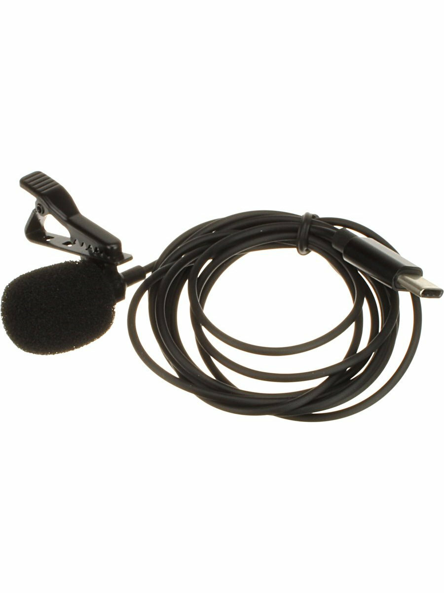 Микрофон петличный GL-121, Type-C 1.5м