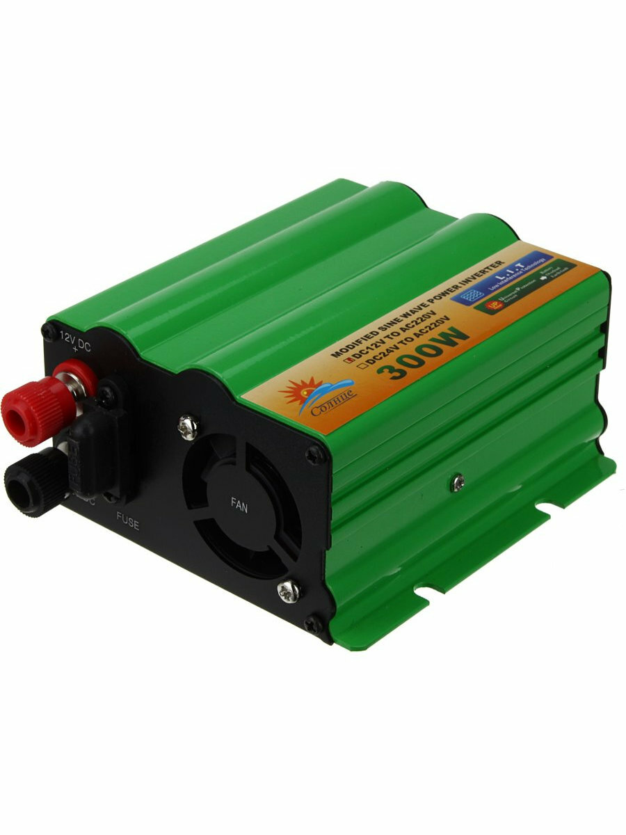 Инвертор 12/220V 300W Солнце