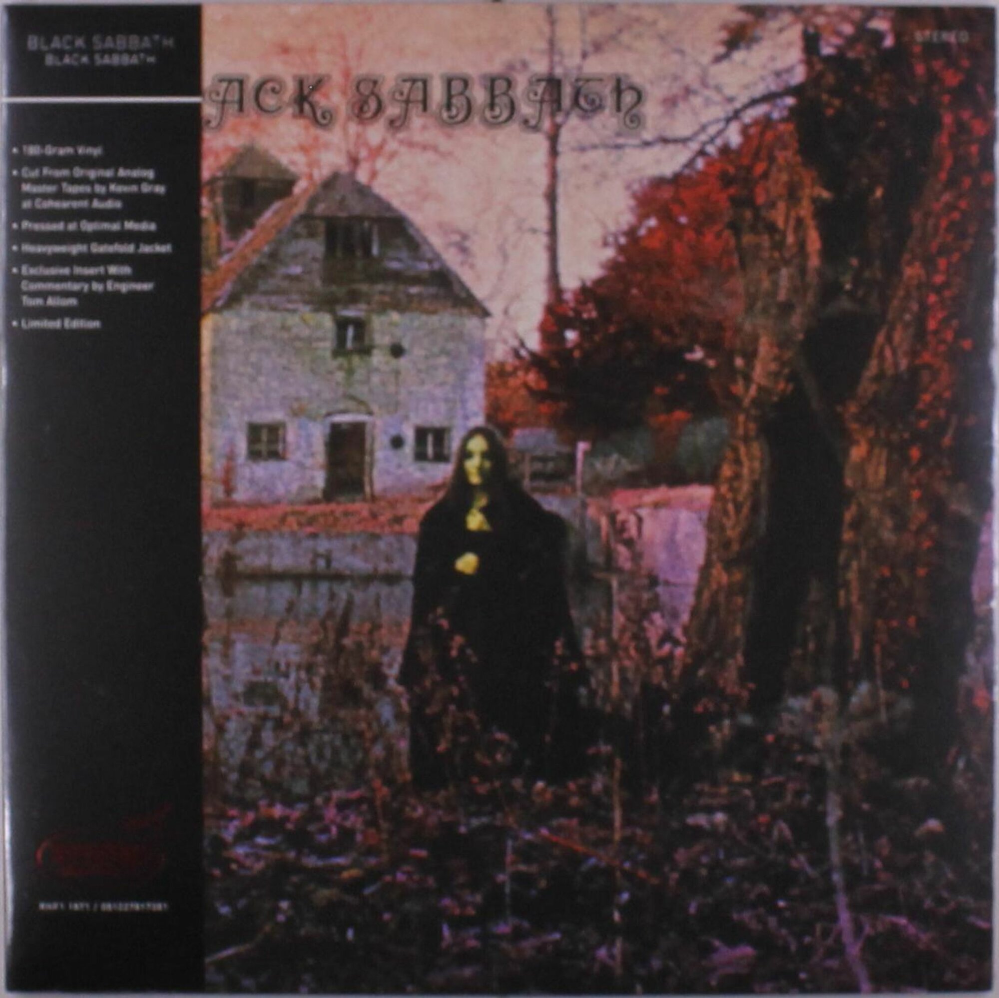 Виниловая пластинка Black Sabbath - Black Sabbath (180g) (Limited Edition) (LP) (1 LP)