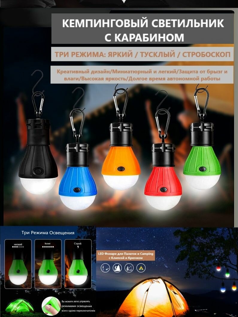 Кемпинговый фонарь