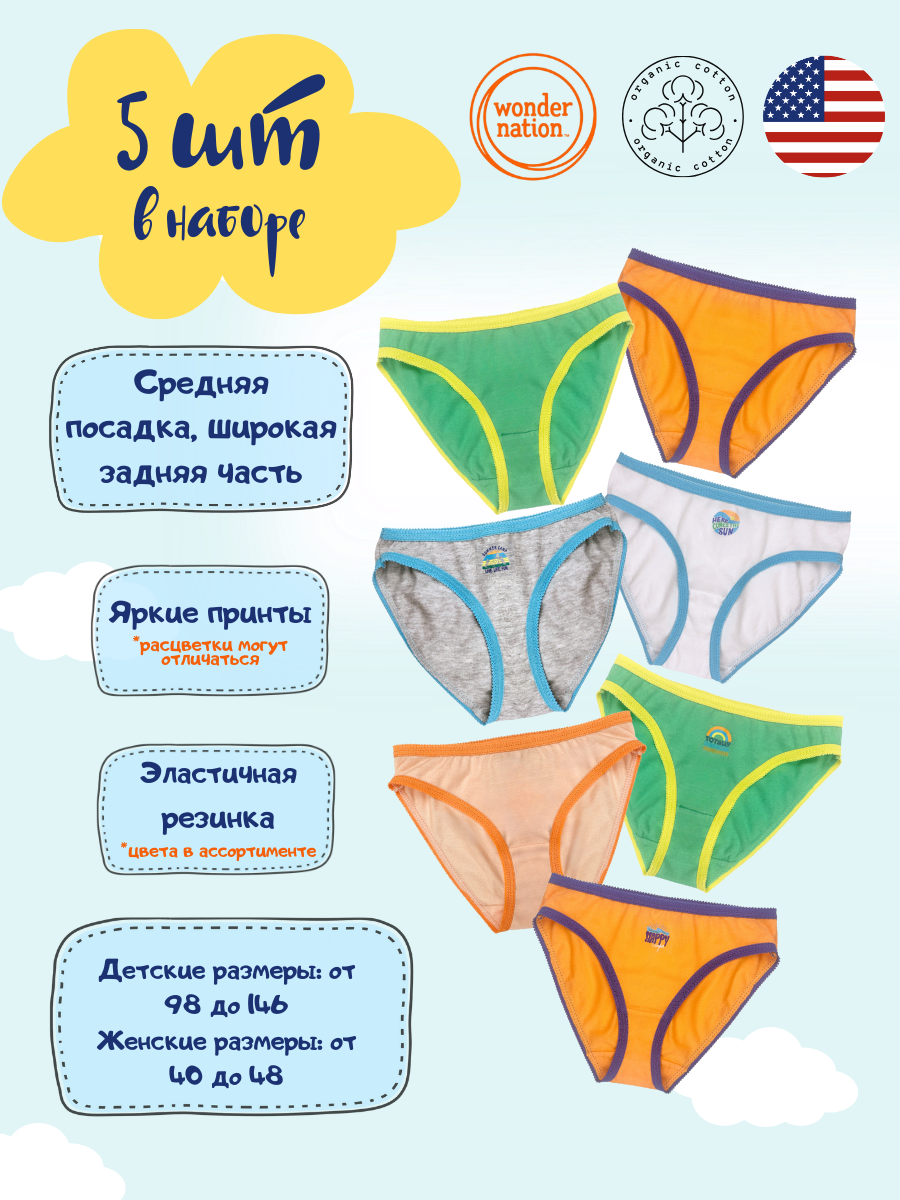 Трусы Wonder nation, комплект
