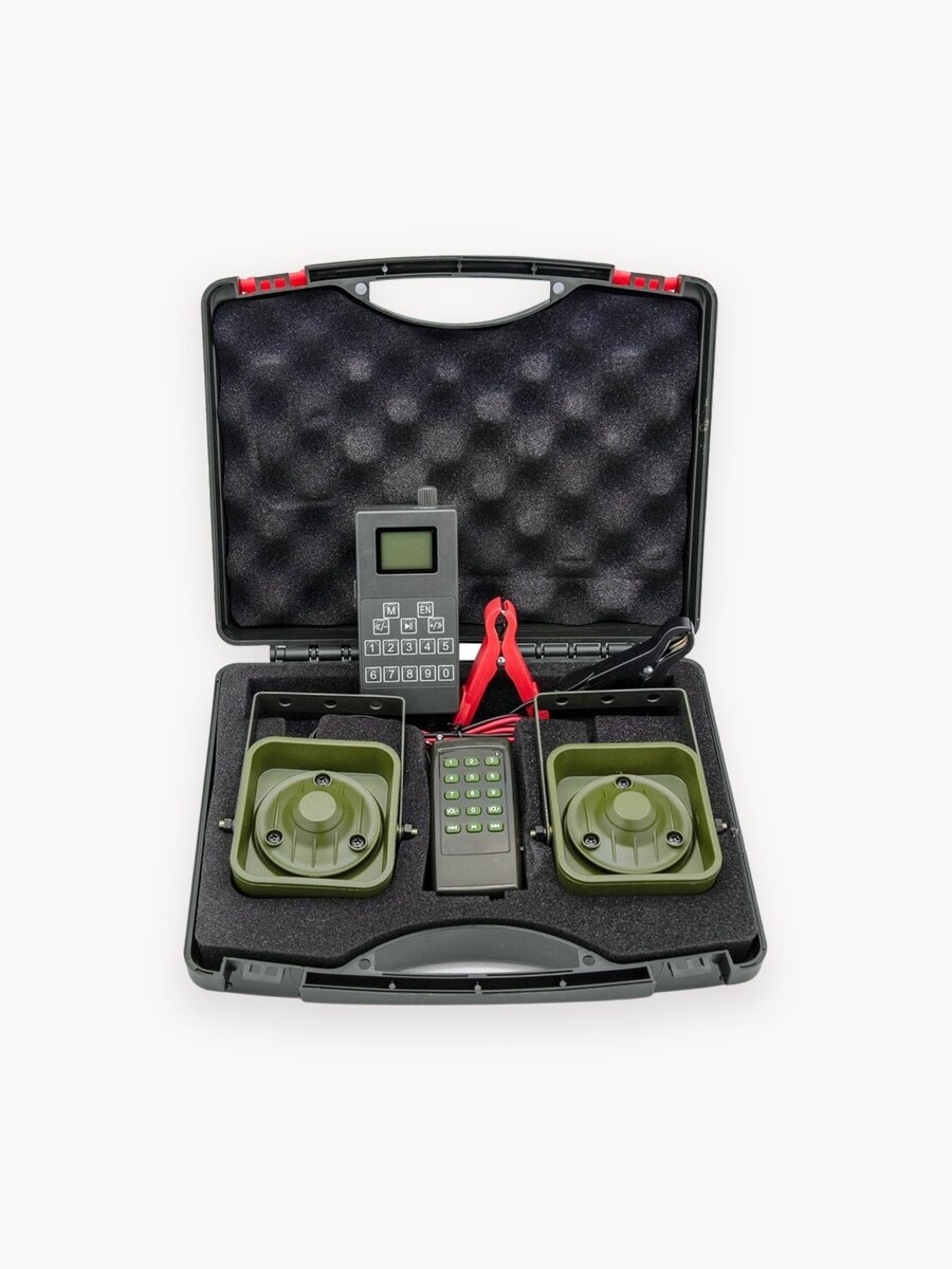 Манок электронный Hunter Sound CY-998, 2 динамика по 50Вт, влагостойкий, 200 звуков