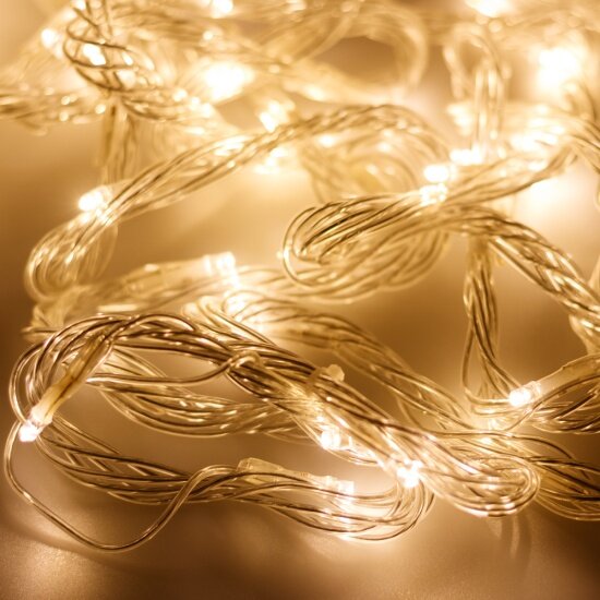 Светодиодная гирлянда Ardecoled ARLIGHT ARD-STRING-HOME-10000-CLEAR-99LED-RUN WARM