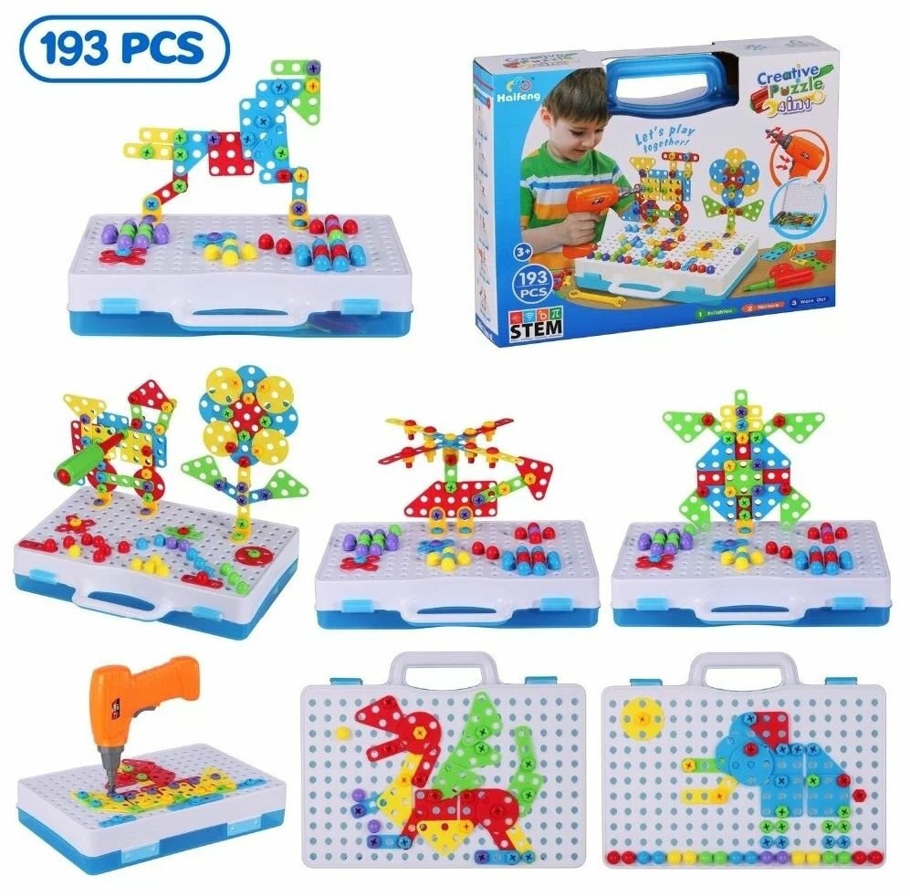 Shantou Gepai Конструктор-скрутка в чемоданчике