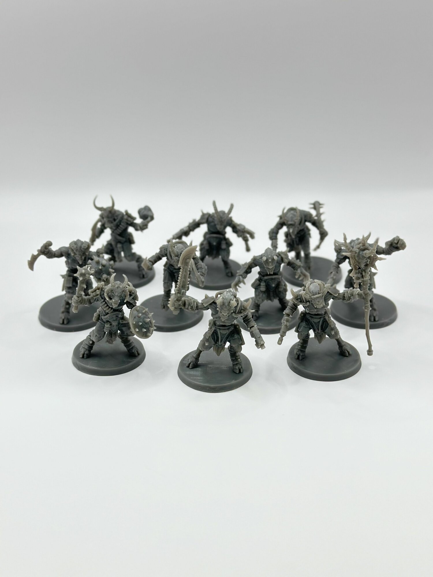 Набор миниатюр "Kill Team: Fellgor Ravagers", Warhammer 40k, Chaos SpaceMarine, НРИ. 10 штуки.