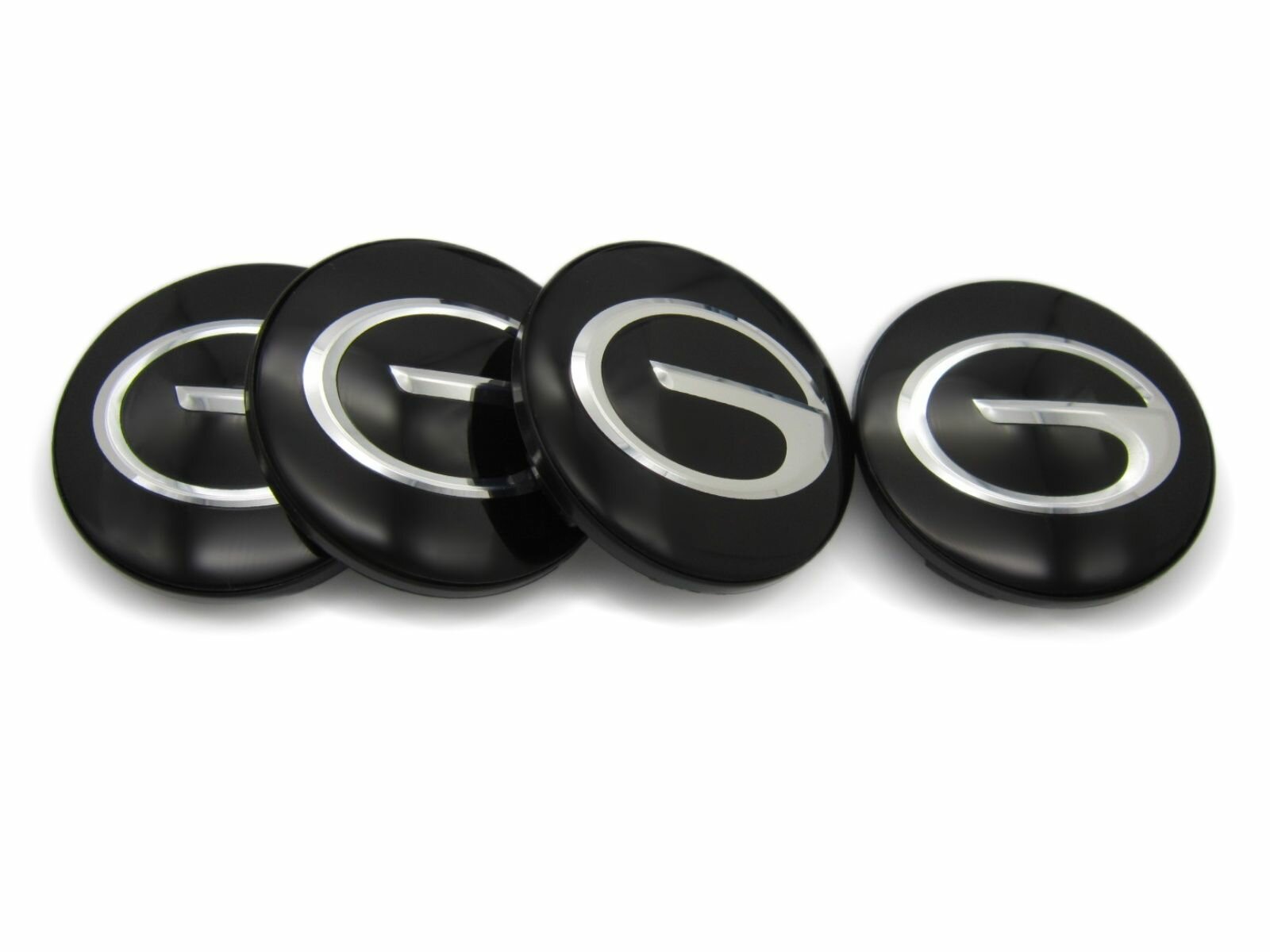 Колпачки, заглушки на литые диски КиК GAC 62/55/10 мм, комплект 4 шт.