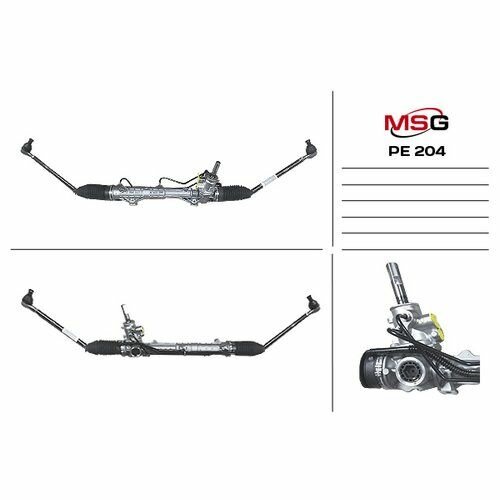 PE 204_Новая рулевая рейка Peugeot 307 2000- Msg PE204