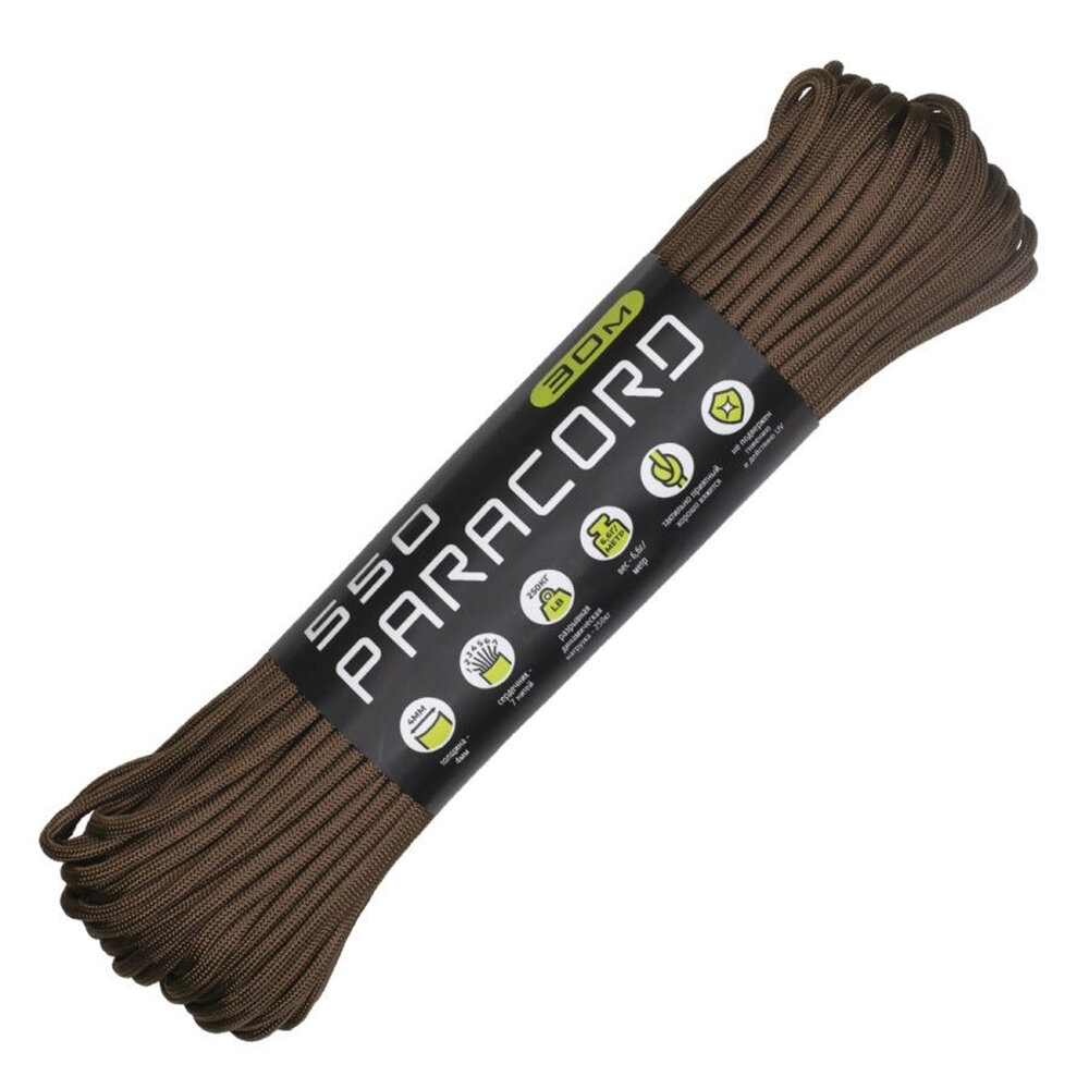 Паракорд 550 Cord 30м (brown)