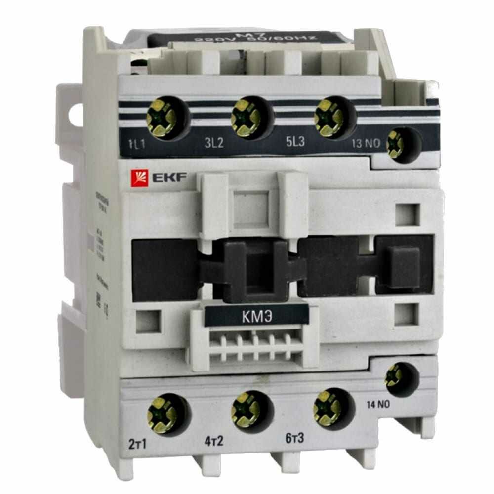 EKF Контактор КМЭ малогабаритный 25А 24В 1NO PROxima ctr-s-25-24