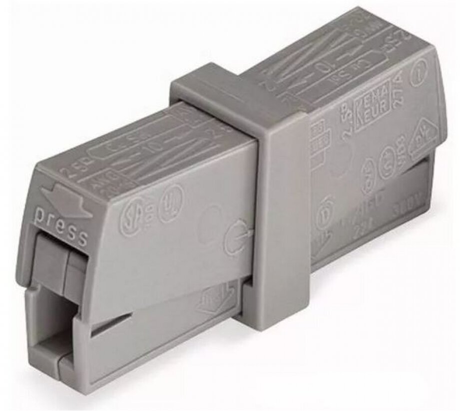 Клемма для светильников Wago 224-201 5 шт. 45298