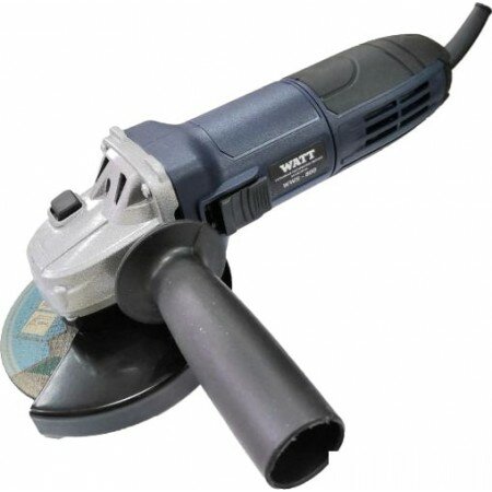 Угловая шлифмашина WATT WWS-800 4.800.125.10, диск 125 мм, 800 Вт, 11000 об/мин