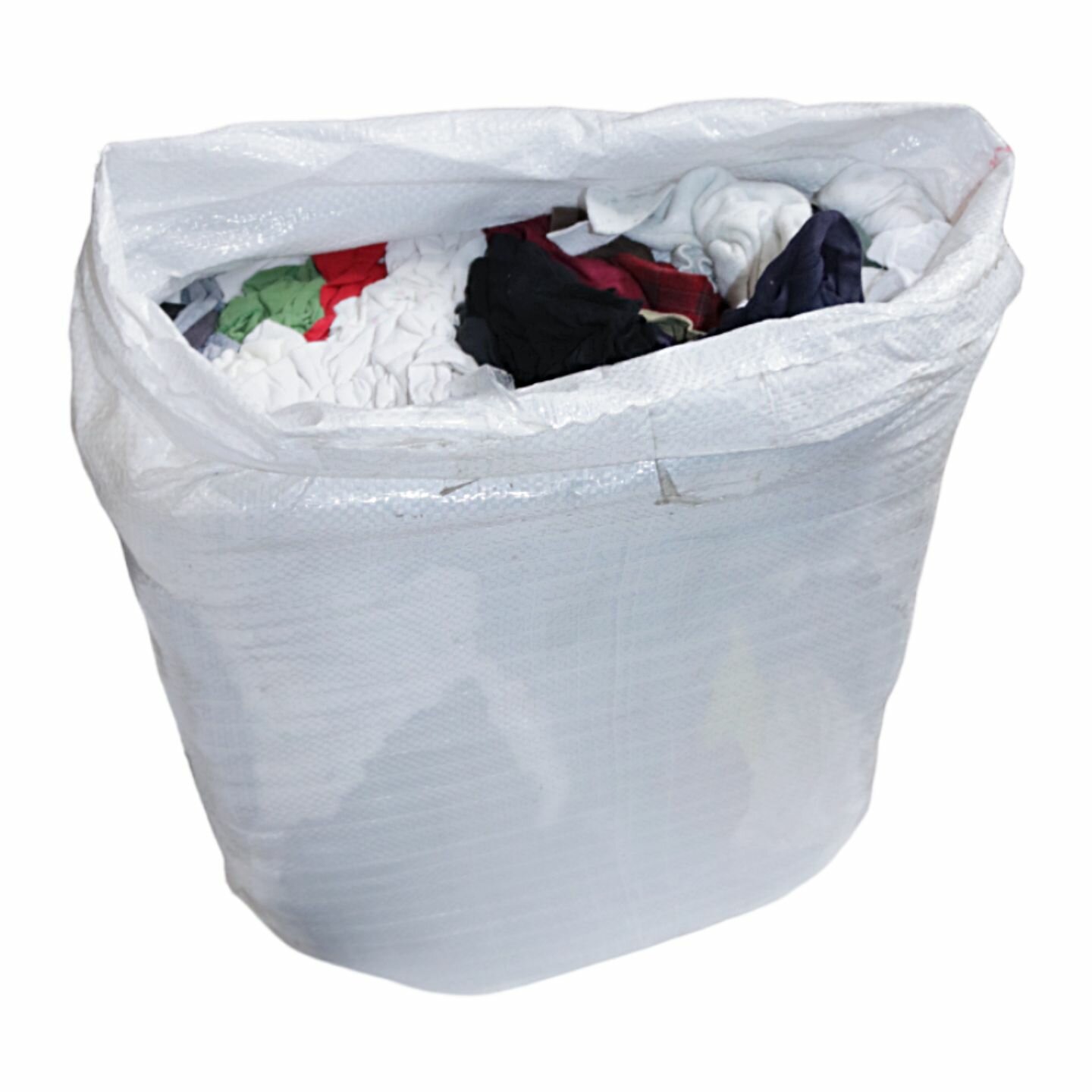 Ветошь Трикотаж Люкс в брикетах 10кг.