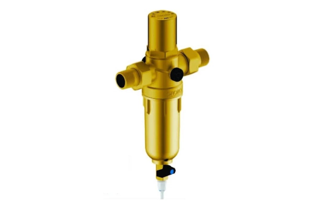 Гейзер Фильтр Бастион 7508205201 3/4 для горячей воды с защитой от гидроударов, d60 32684