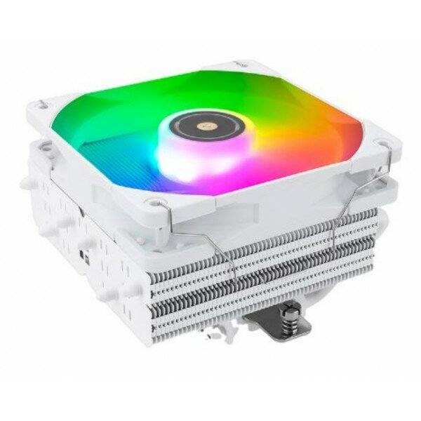 Устройство охлаждения(кулер) Thermalright SI-100-WH-ARGB Soc-AM5/AM4/1151/1200/2066/1700 4-pin 26.1dB Al 490gr Ret