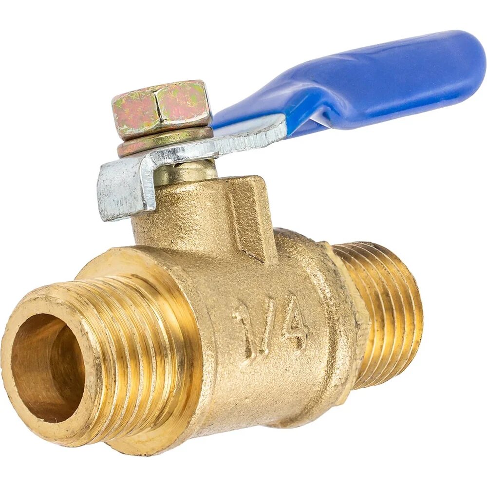 Кран воздушный шаровой Forsage с наружной резьбой 1/4"х1/4" F-SP019/1/4"(59355)