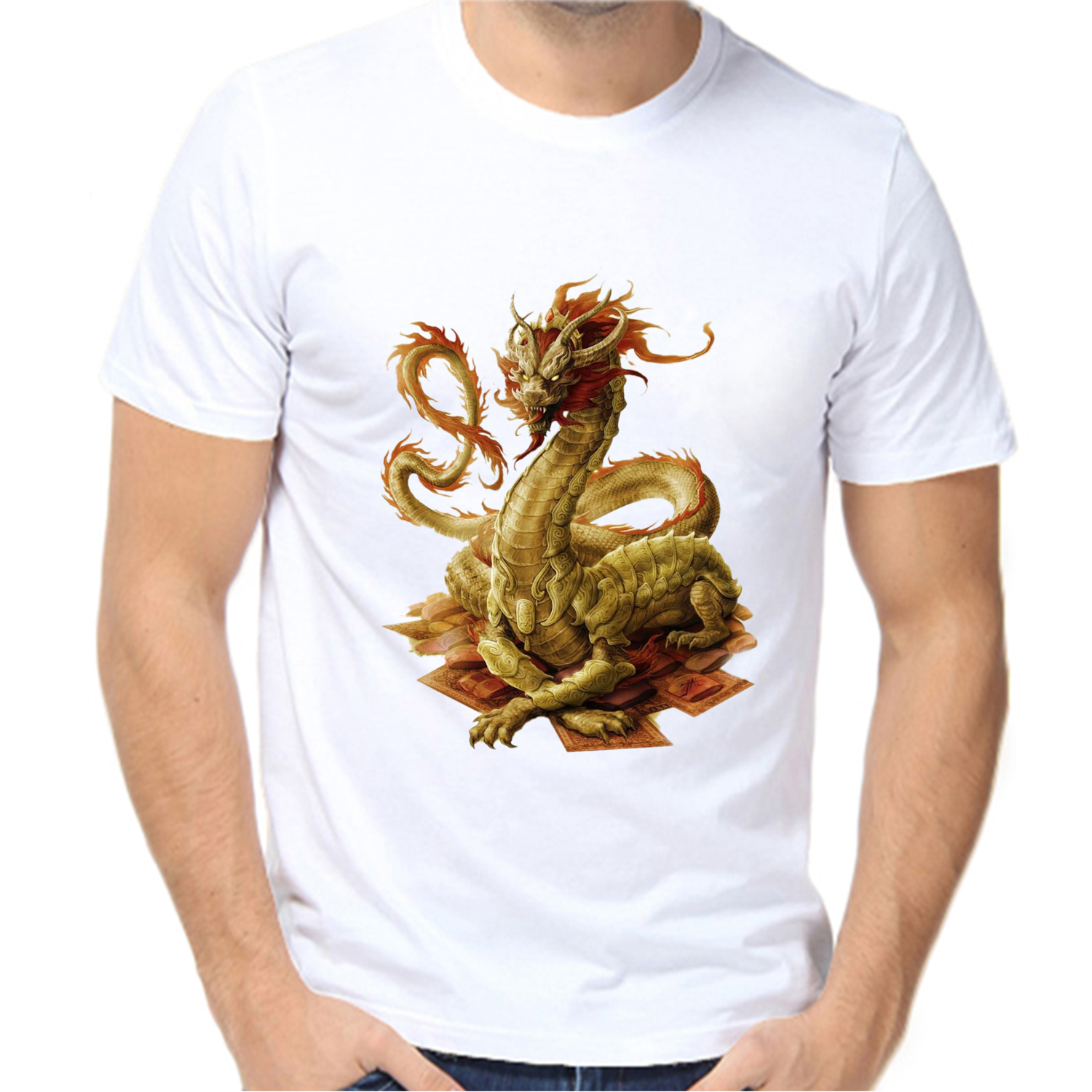Футболка дракон 7
