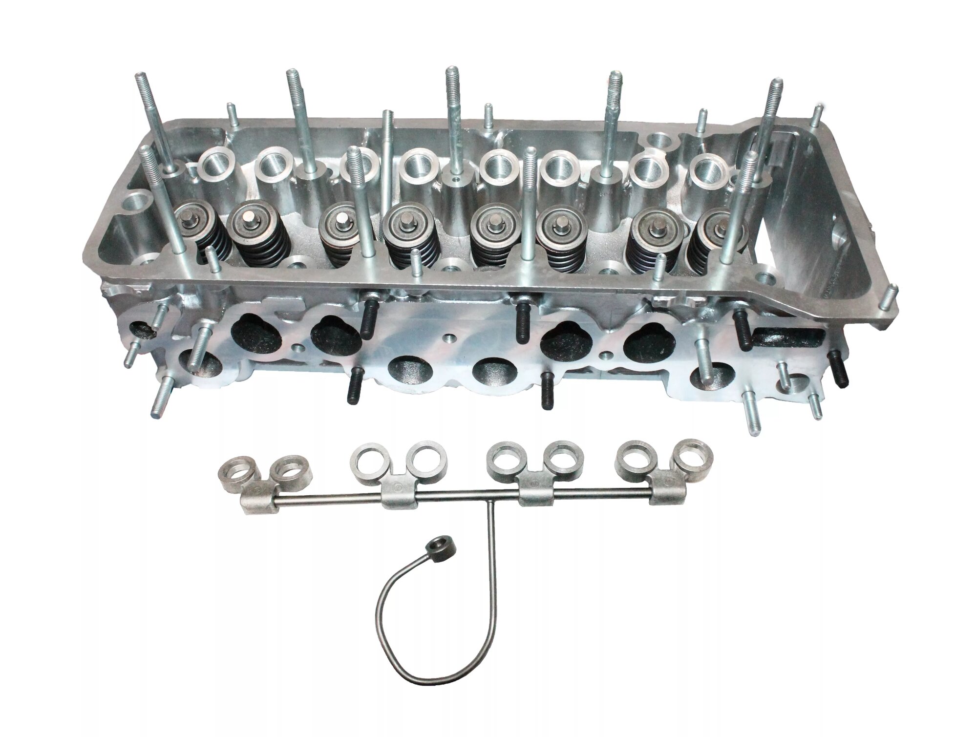 Головка блока ВАЗ-21214 в сборе с/о (с рампой и гидрокомпенсаторами) под датчик (Avtostandart)