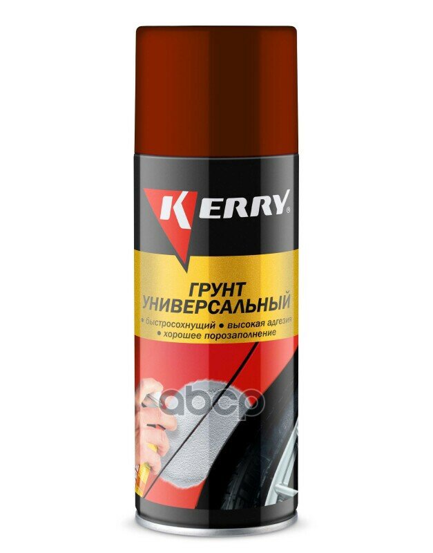Грунт спрей коричневый, аэрозоль, 520 мл. KR925.2 KERRY KR-925-2 Kerry арт. KR-925-2