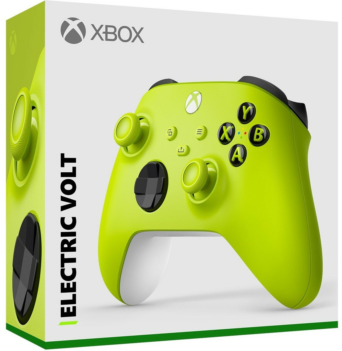 Геймпад Microsoft XBox Wireless Electic Volt, для Xbox One/Series S/X, ПК, Bluetooth, беспроводной салатовый джойстик