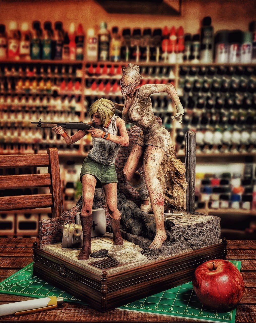 Коллекционная фигурка Silent Hill Диорама