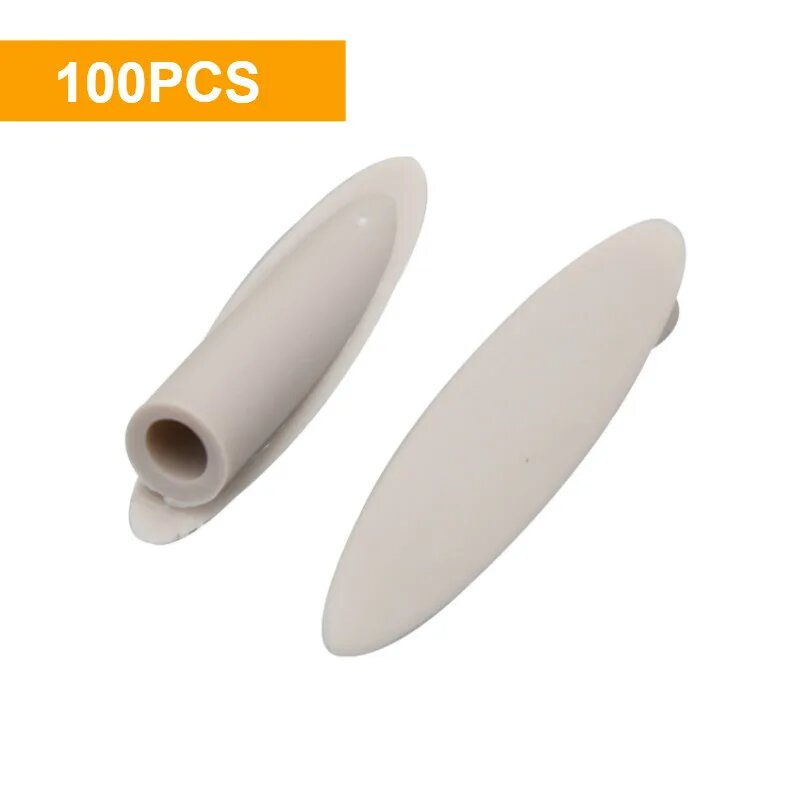 Деревянные заглушки и самонарезающие винты для дерева 100 шт. 100Pcs Grey