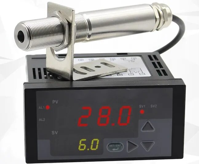 Инфракрасный датчик температуры XNQJALYCY Infrared Temperature Sensor 0-400C 4-20MA set