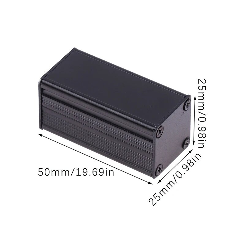 Алюминиевый корпус для блока питания 50x25x25 мм