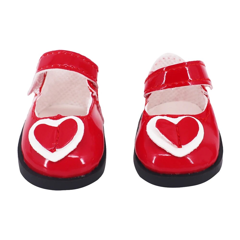 Кукольные туфли красные для Wellie Wisher, Paola Reina, XM1248