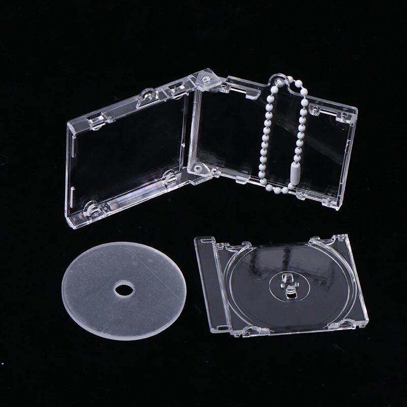 Прозрачный пластиковый футляр для CD, Color: 02, Gem Color: 1PC