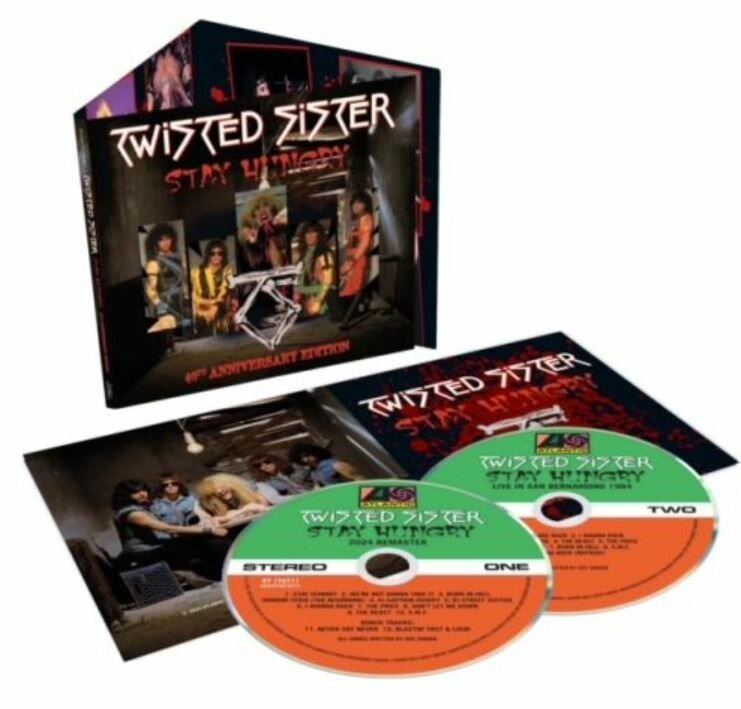 Фирменное издание Twisted Sister - Stay Hungry (40th Anniversary Deluxe) 2-CD