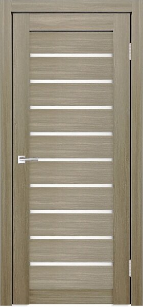 Межкомнатная Дверь Verda X-2 Неаполь со Стеклом Сатинат 2000х900мм (Полотно 1шт) / Верда.