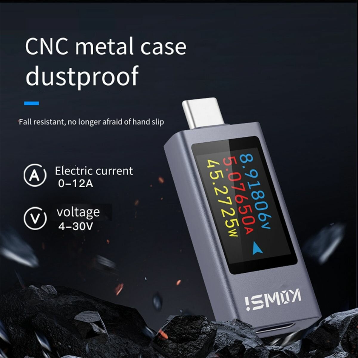 KOWSI Power Meter Type-C Тестер Детектор Power Meter