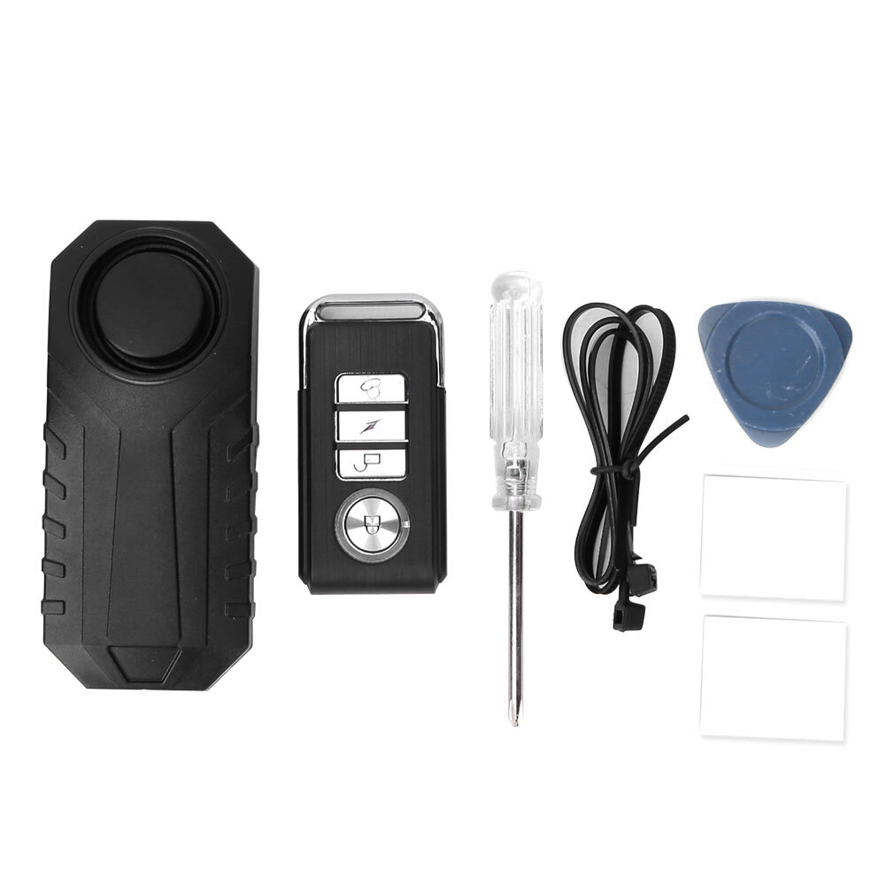 Беспроводная сигнализация с датчиком движения для защиты от кражи, взлома, для велосипедов, мотоциклов, автомобилей и транспортных средств
