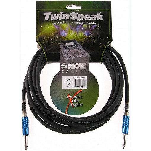 Кабель аудио 1xJack - 1xJack KLOTZ SC3PP05SW 5.0m