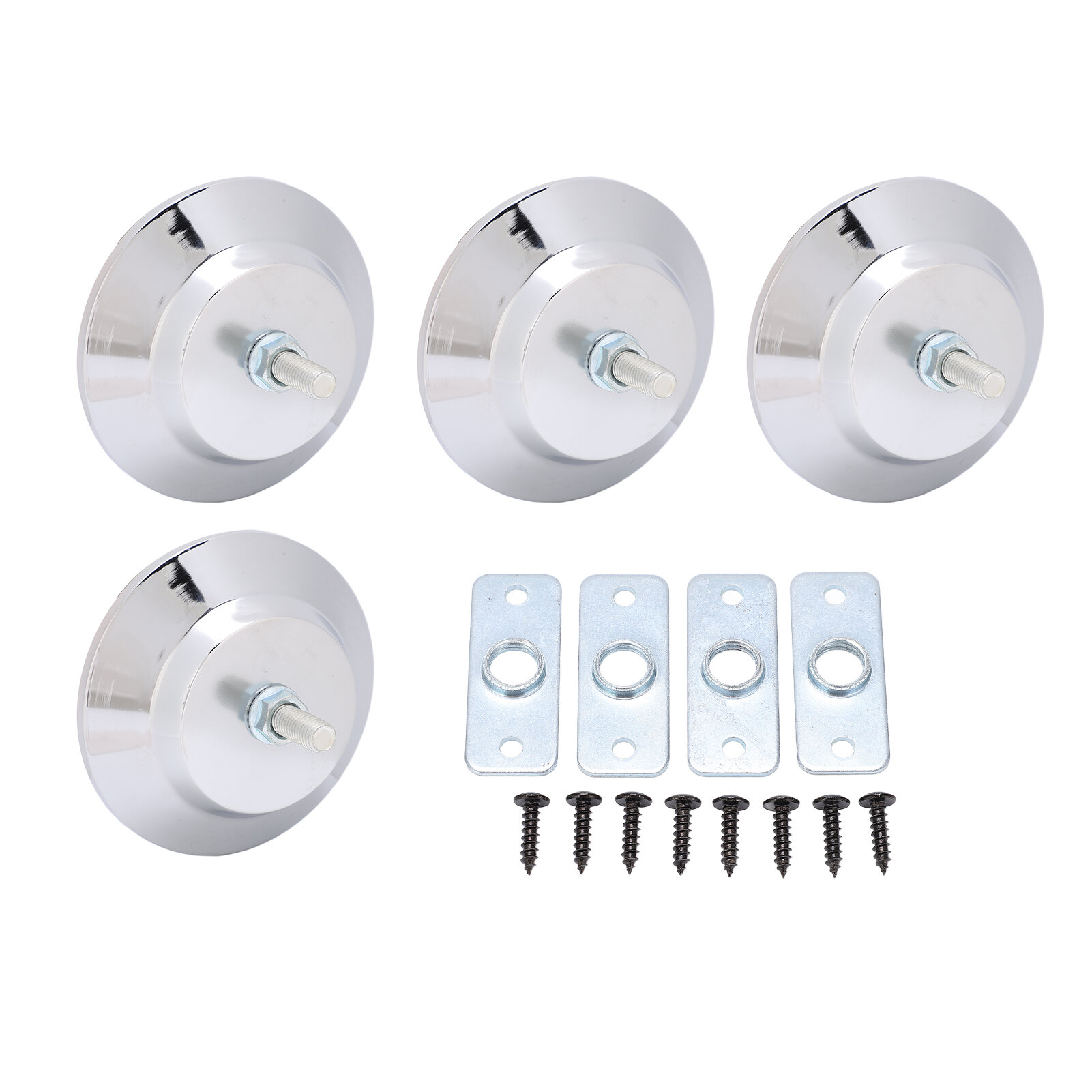 Набор из 4 регулируемых ножек для бильярдного стола (5 дюймов), универсальные, для выравнивания мебели, подходит для футбольного стола.