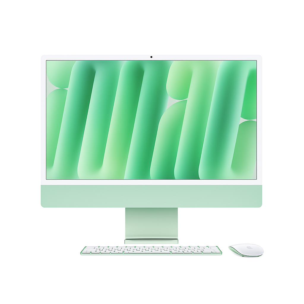 Моноблок Apple iMac 24 M4 16 ГБ 512 ГБ SSD 4.5K Retina зеленый macOS