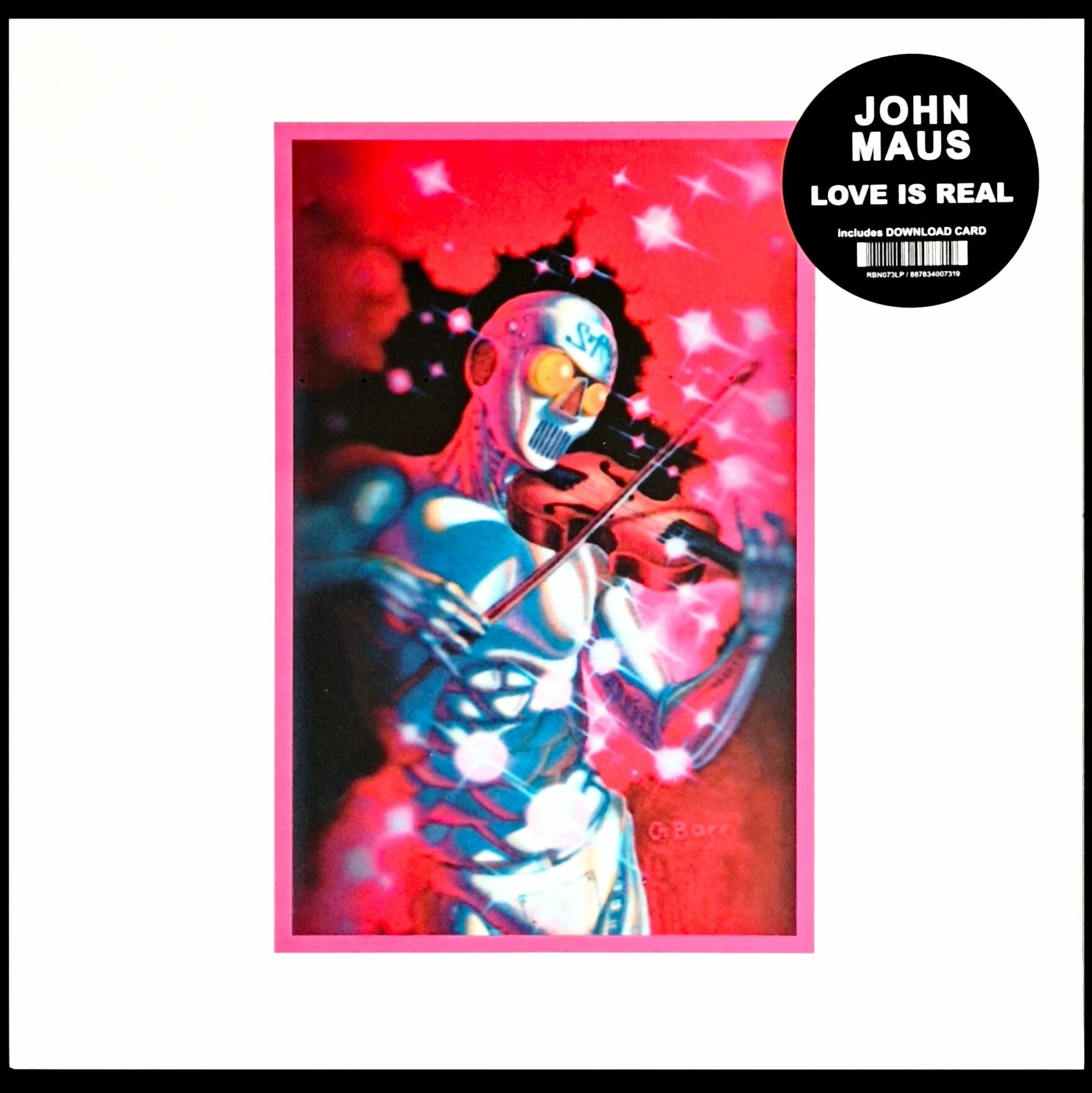 Виниловая пластинка John Maus - Love Is Real (LP, 2018, Ribbon Music)