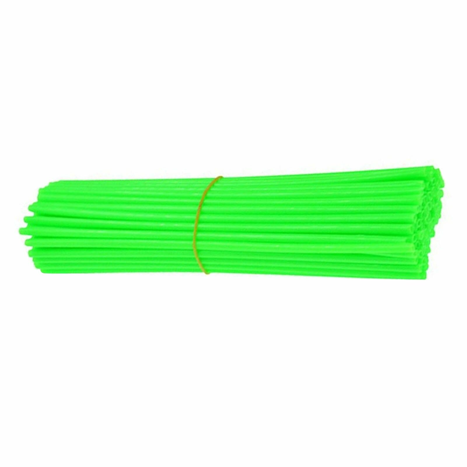 72 шт. накладок на спицы велосипеда, декоративные накладки на спицы колес, универсальные аксессуары для горного велосипеда, кроссового, зеленого цвета