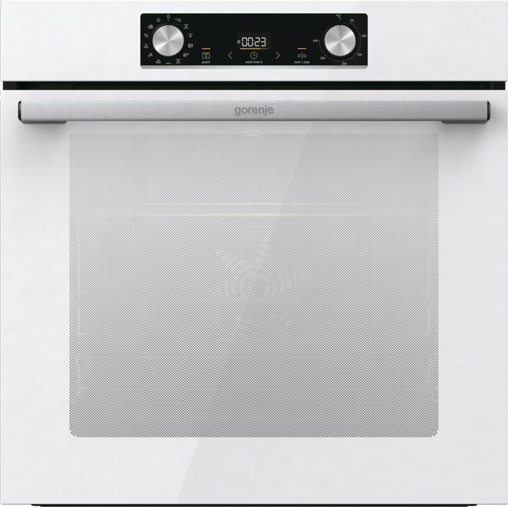 Духовой шкаф Gorenje BOS6737E03WG 77л, белый, с грилем и конвекцией