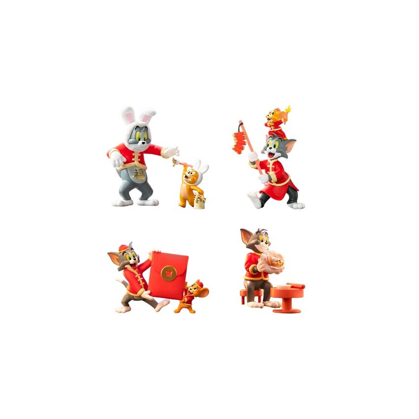 52TOYS x Tom and Jerry Том и Джерри Год Открытие Удача Коллекция Креативные Слепые Коробки
