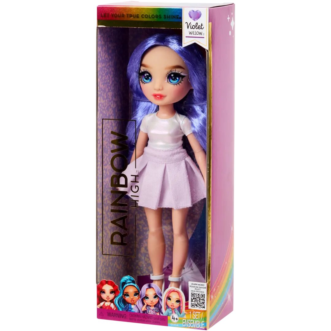Кукла "Violet Willow" Rainbow High, с аксессуарами, фиолетовая
