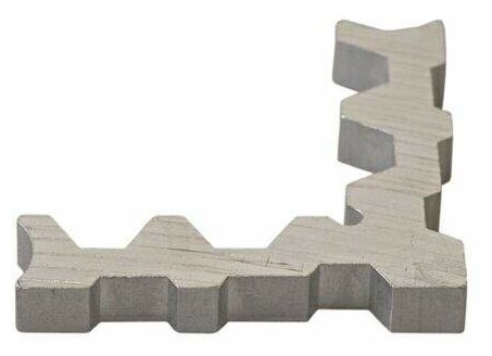 Уголок внутренний для москитного профиля мс-база алюминиевый, 5 шт