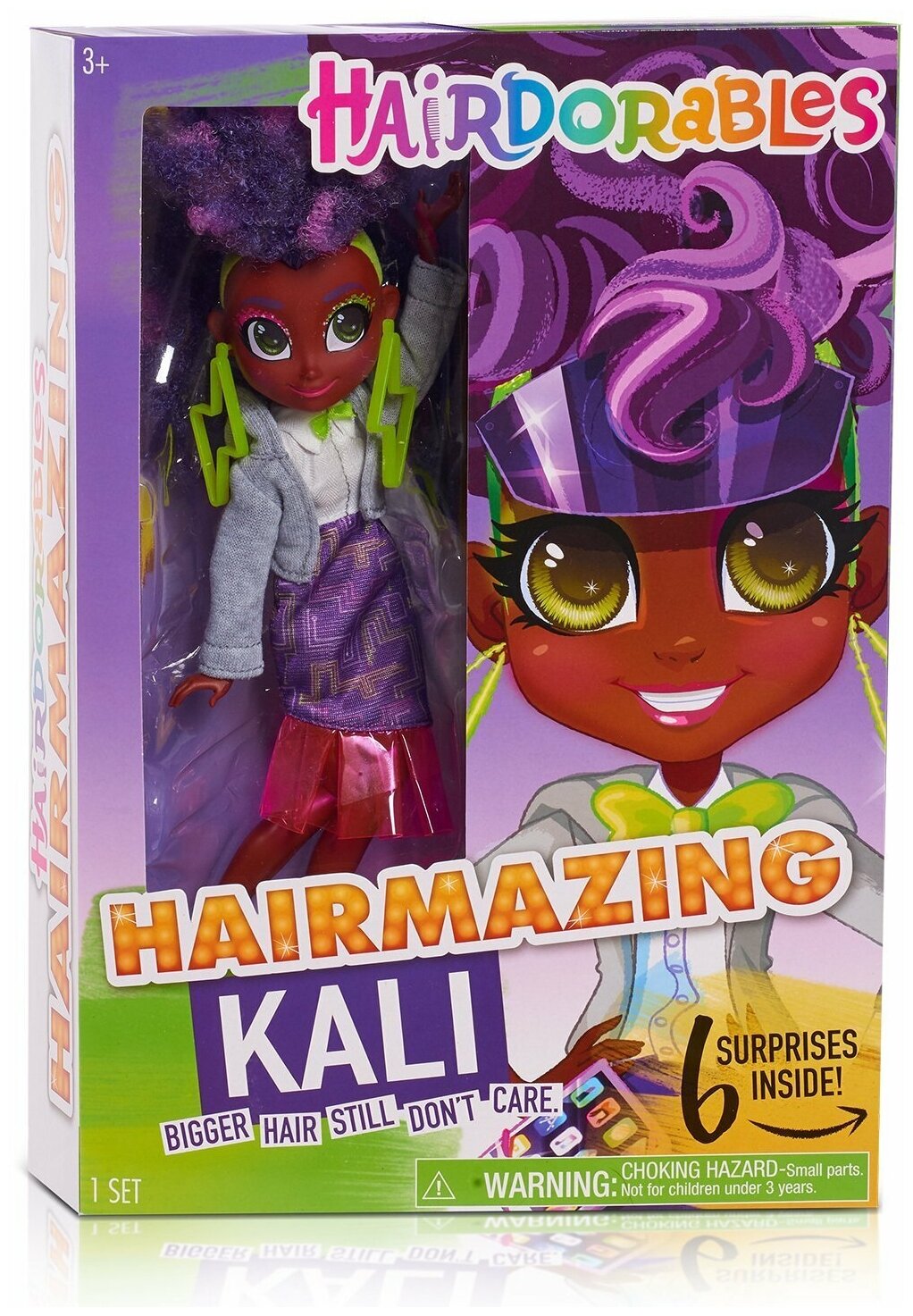 Hairdorables Кукла Hairmazing Kali 20 см 23820/23827