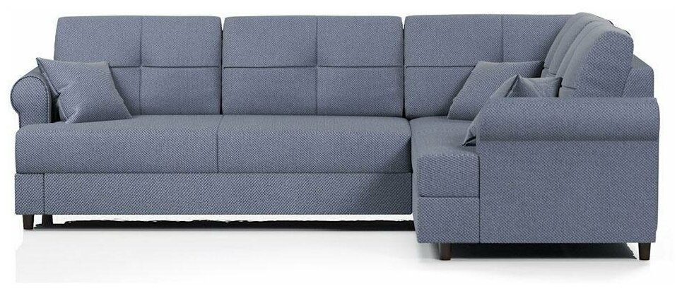 Угловой диван-кровать Мирта раскладной, механизм Дельфин, 245х180х93 см