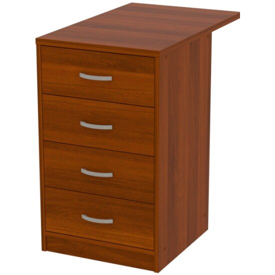 Тумба Меб-фф приставная ТС-27+С28 цвет Орех Итальянский