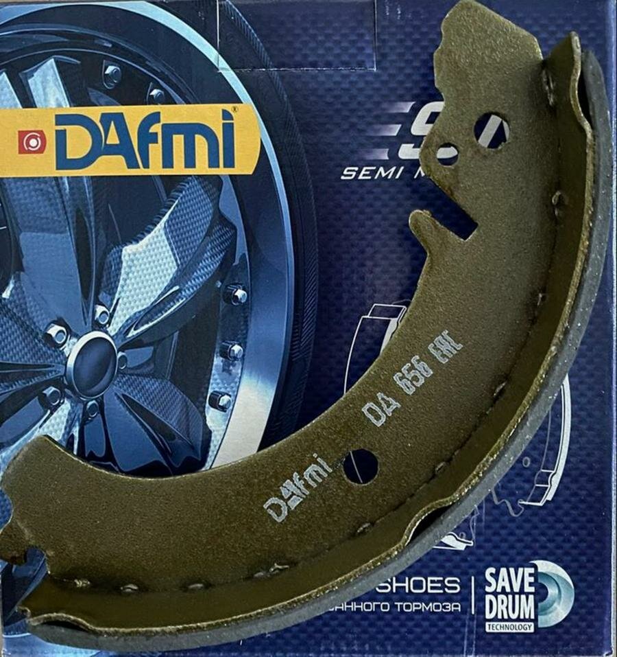 DAFMI DA656 Колодка торм. задн. барабанная Dafmi DA656 2101-3502090