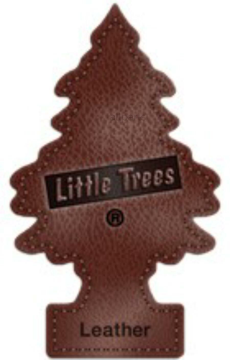 LITTLE-TREES U1P10290RUSS LITTLE TREES Ароматизатор Ёлочка "Кожа" (Leather) U1P-10290-RUSS