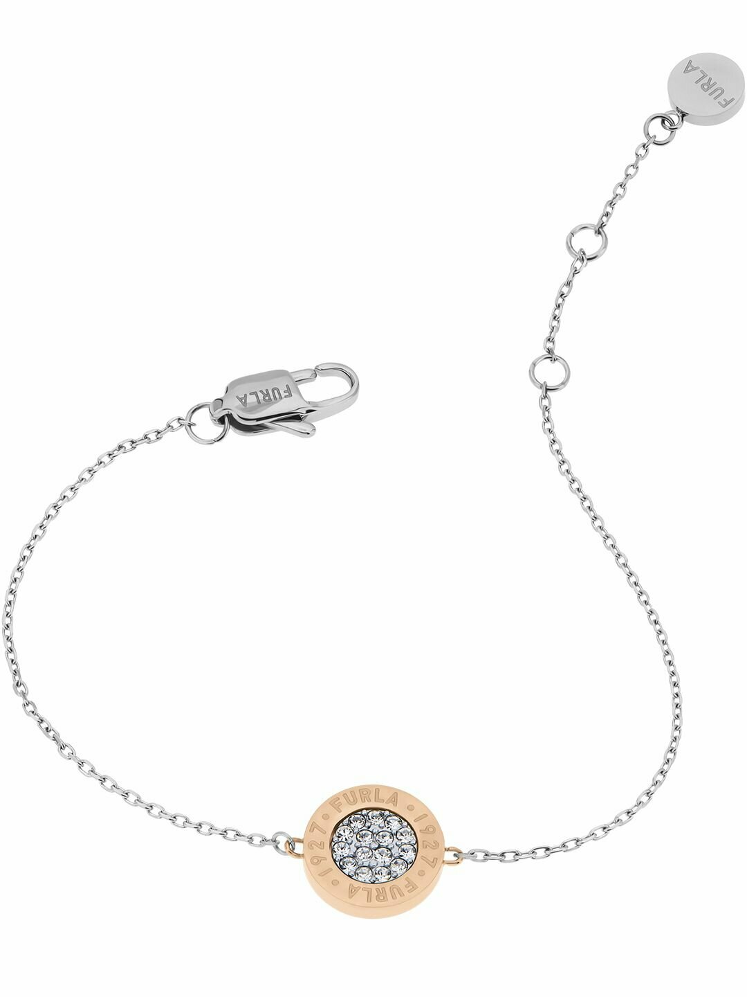 Браслет-цепочка, кристалл