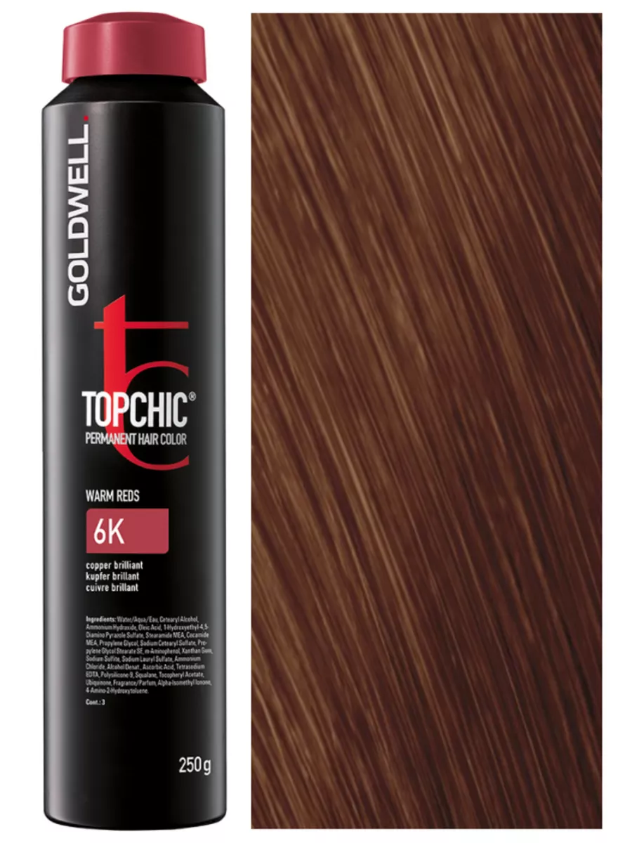 Goldwell Topchic 6K медный бриллиант, 250 мл
